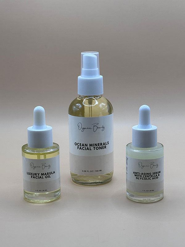 OB SKIN CARE SET OF THREE | Organic Beauty